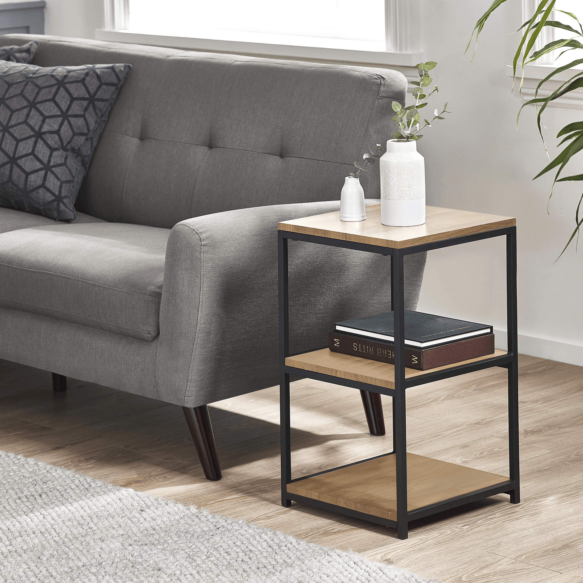 Hugo Tall Narrow Side Table | Des Kelly