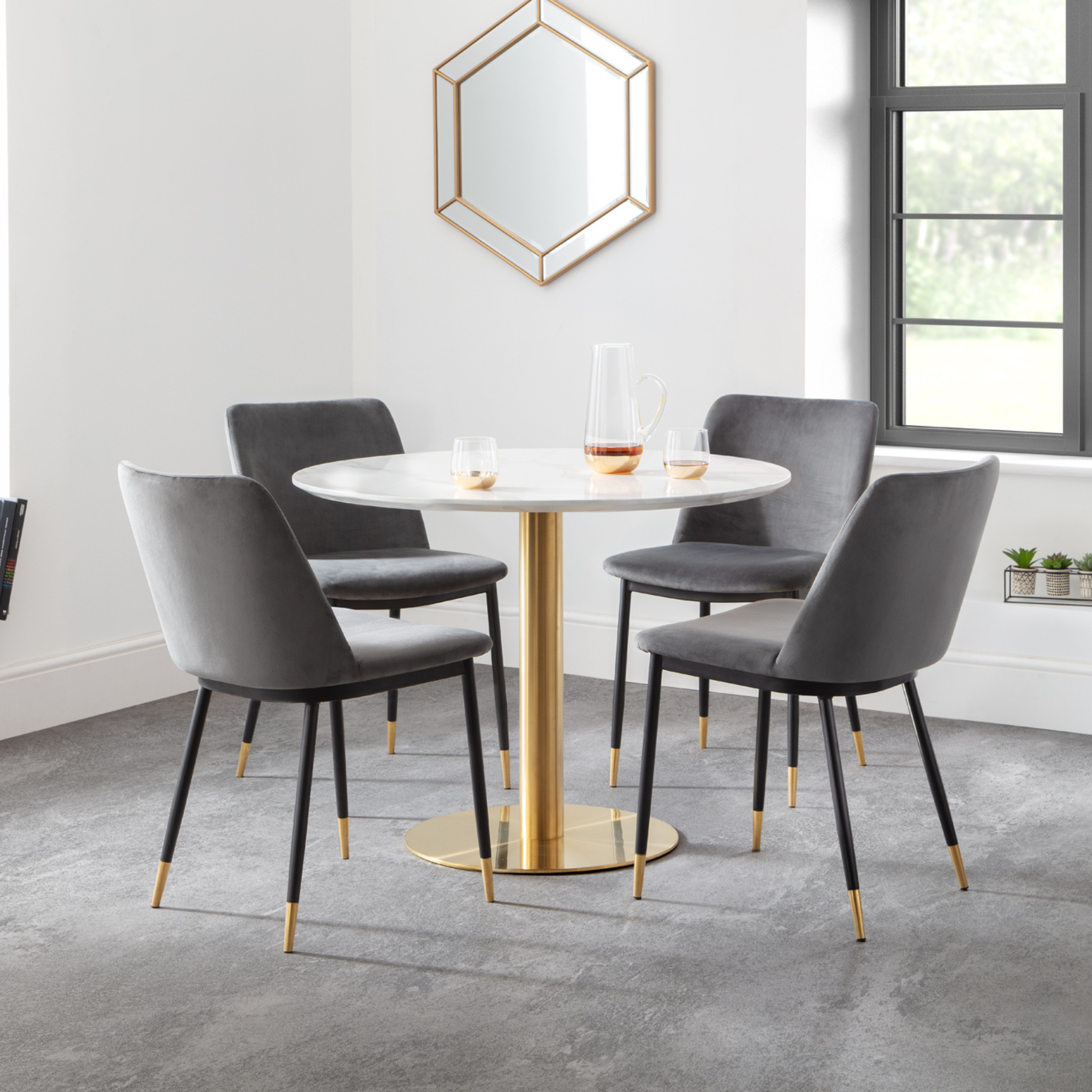 Set Of 2 Delaunay Dining Chairs | Des Kelly