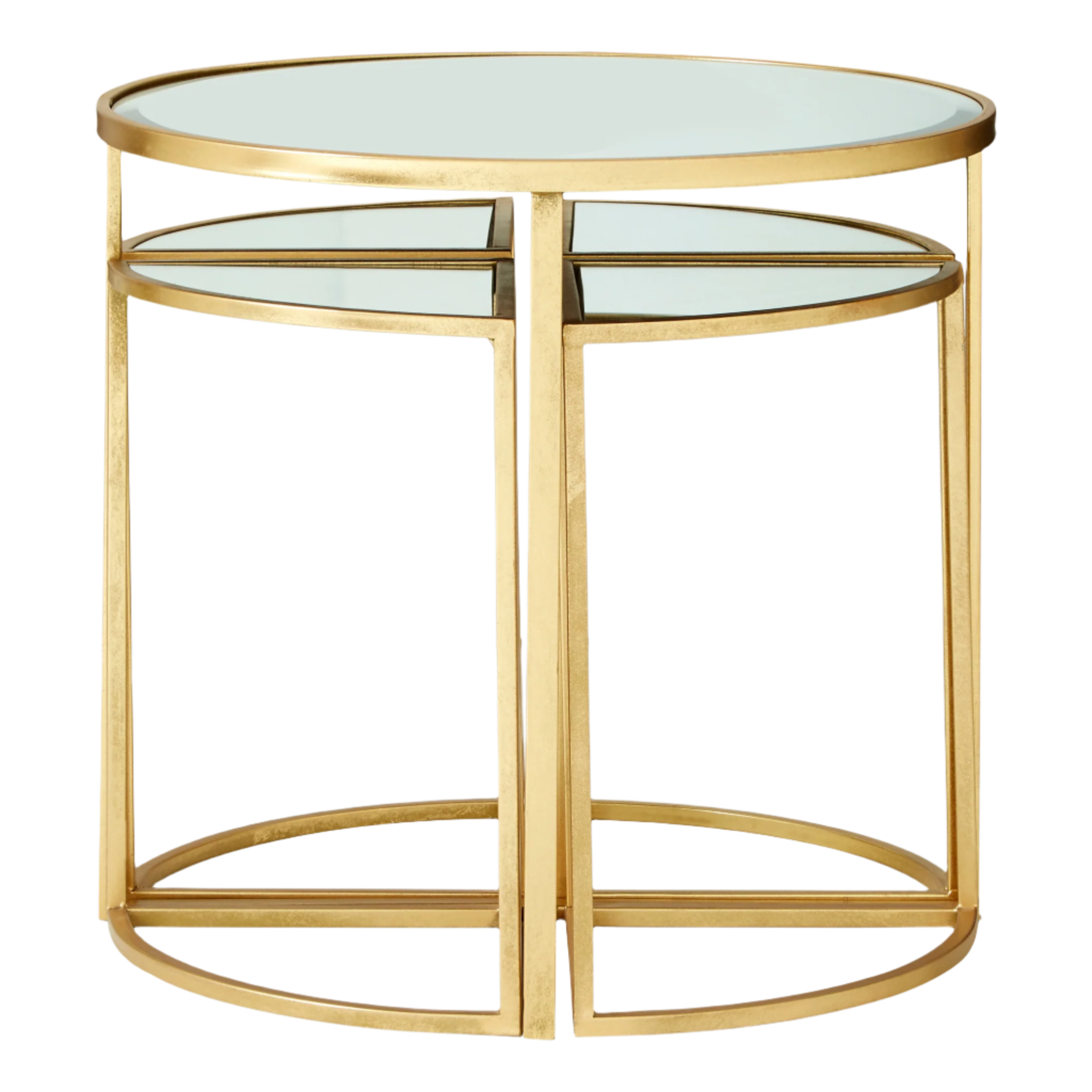 Farran Iron Tables Champagne | Des Kelly