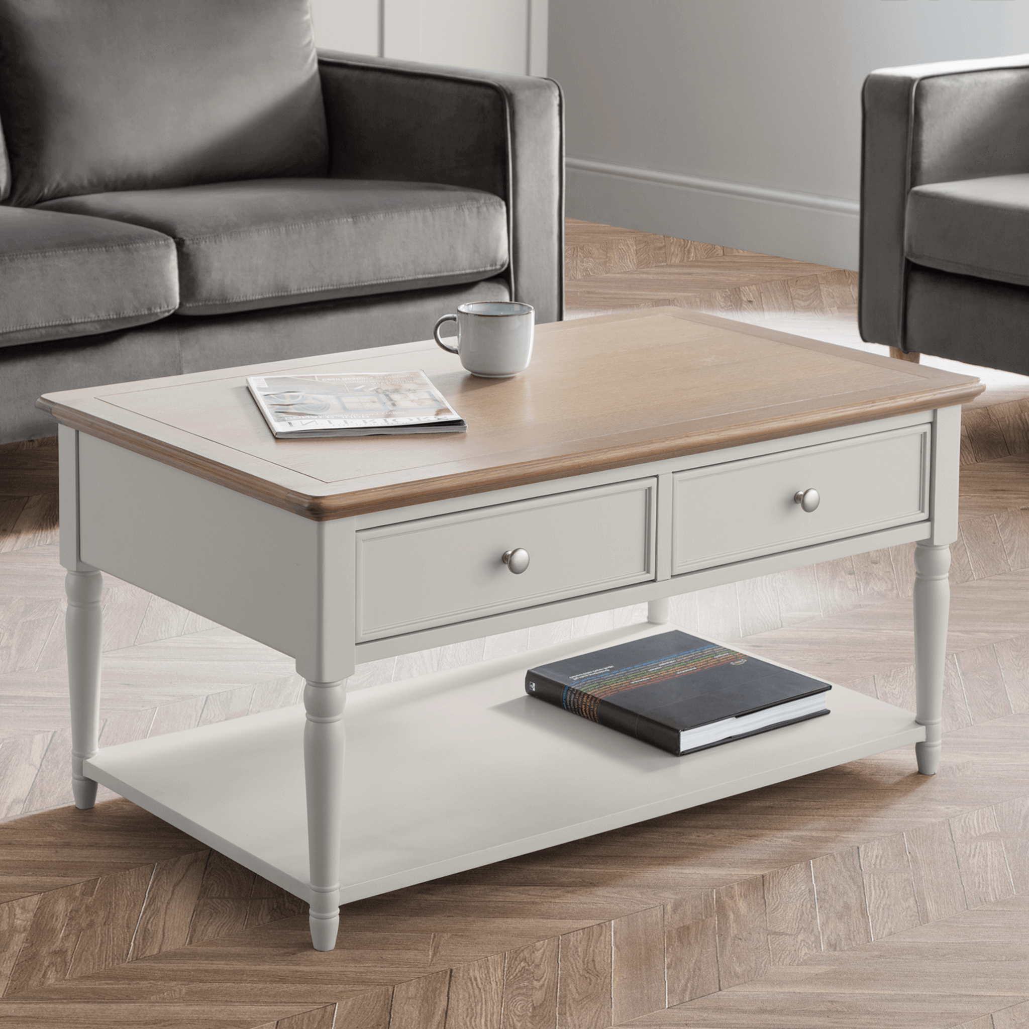 Galway 2 Drawer Coffee Table | Des Kelly