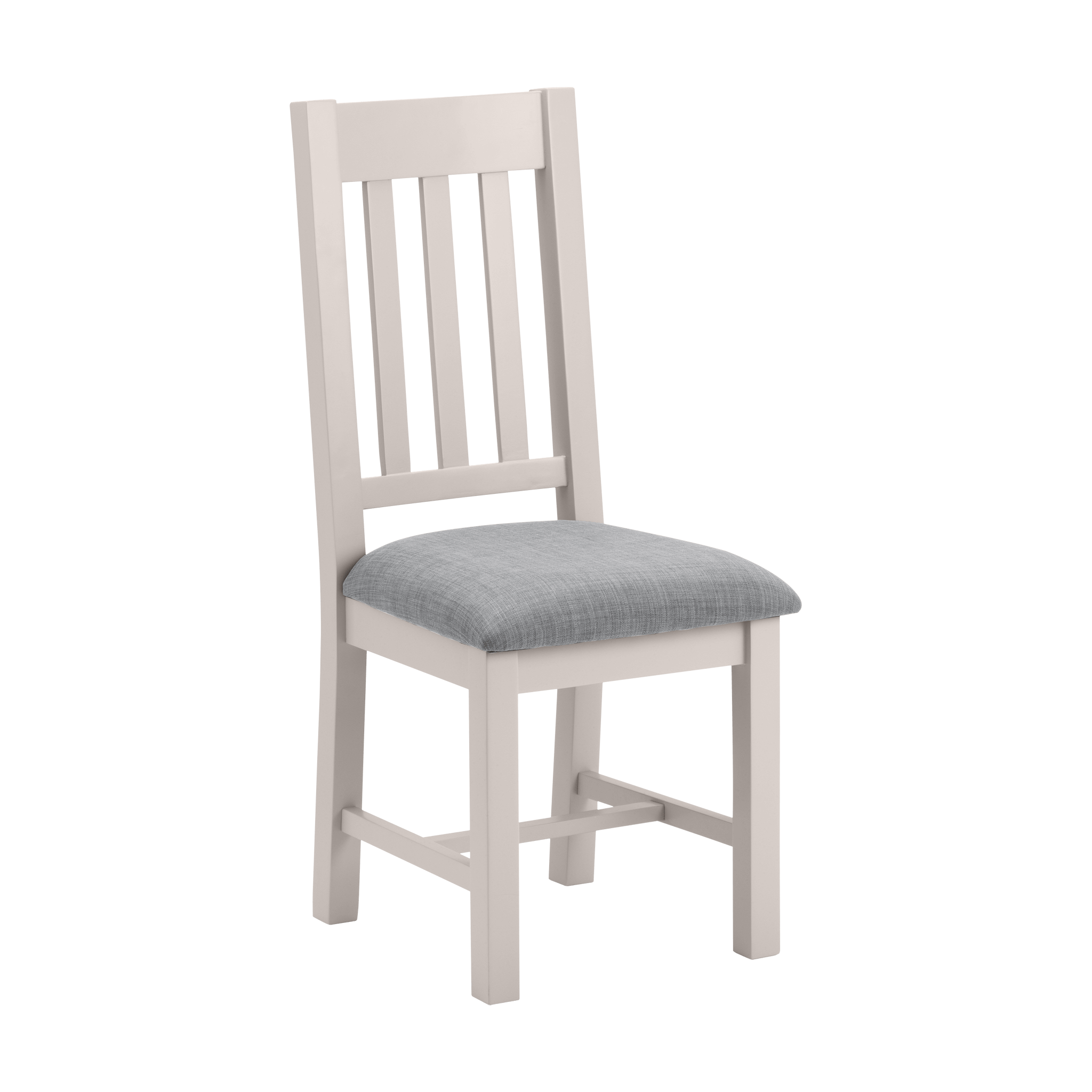 Set Of 2 Trinity Dining Chairs - Elephant Grey | Des Kelly