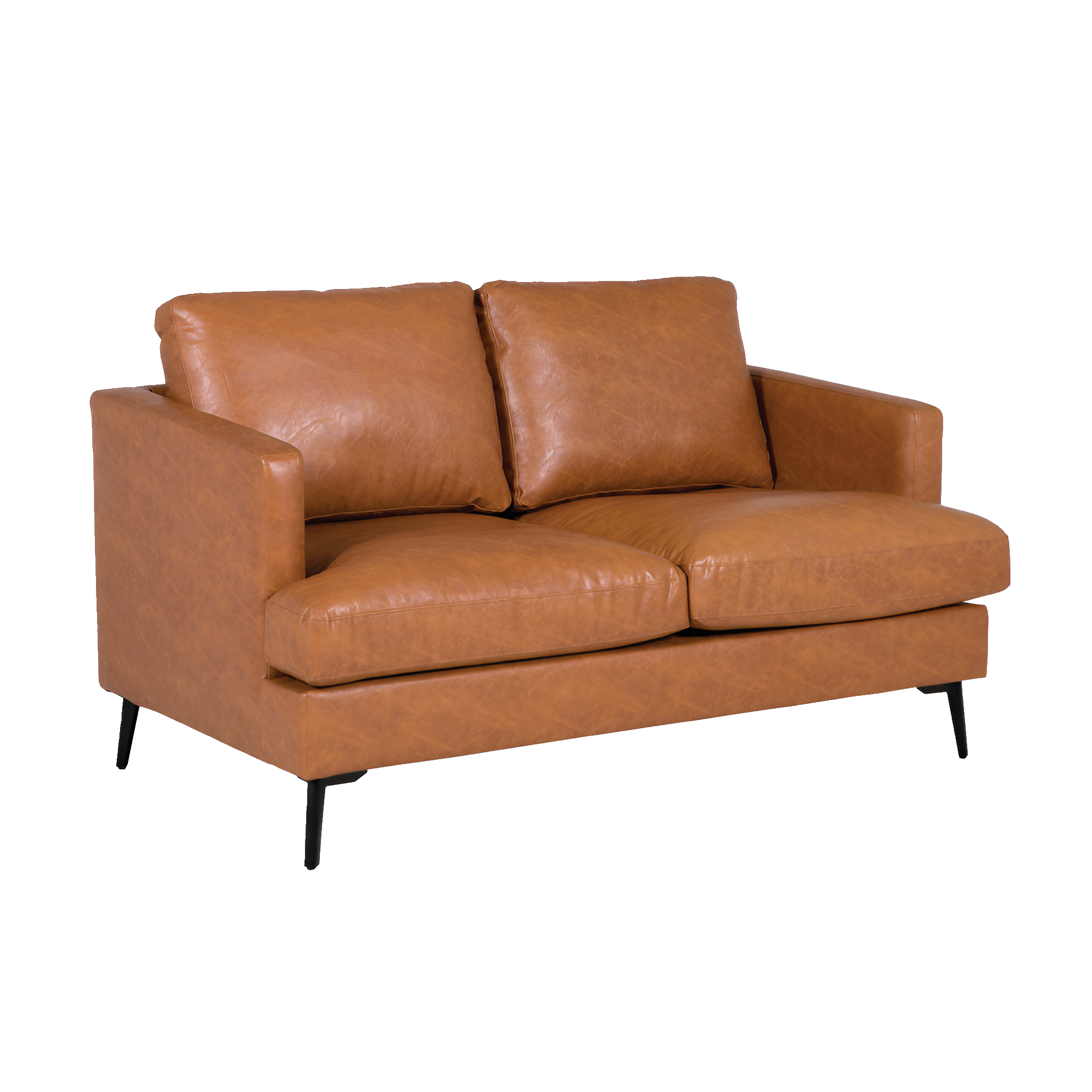 Tulip 2 Seater Sofa Tan | Des Kelly