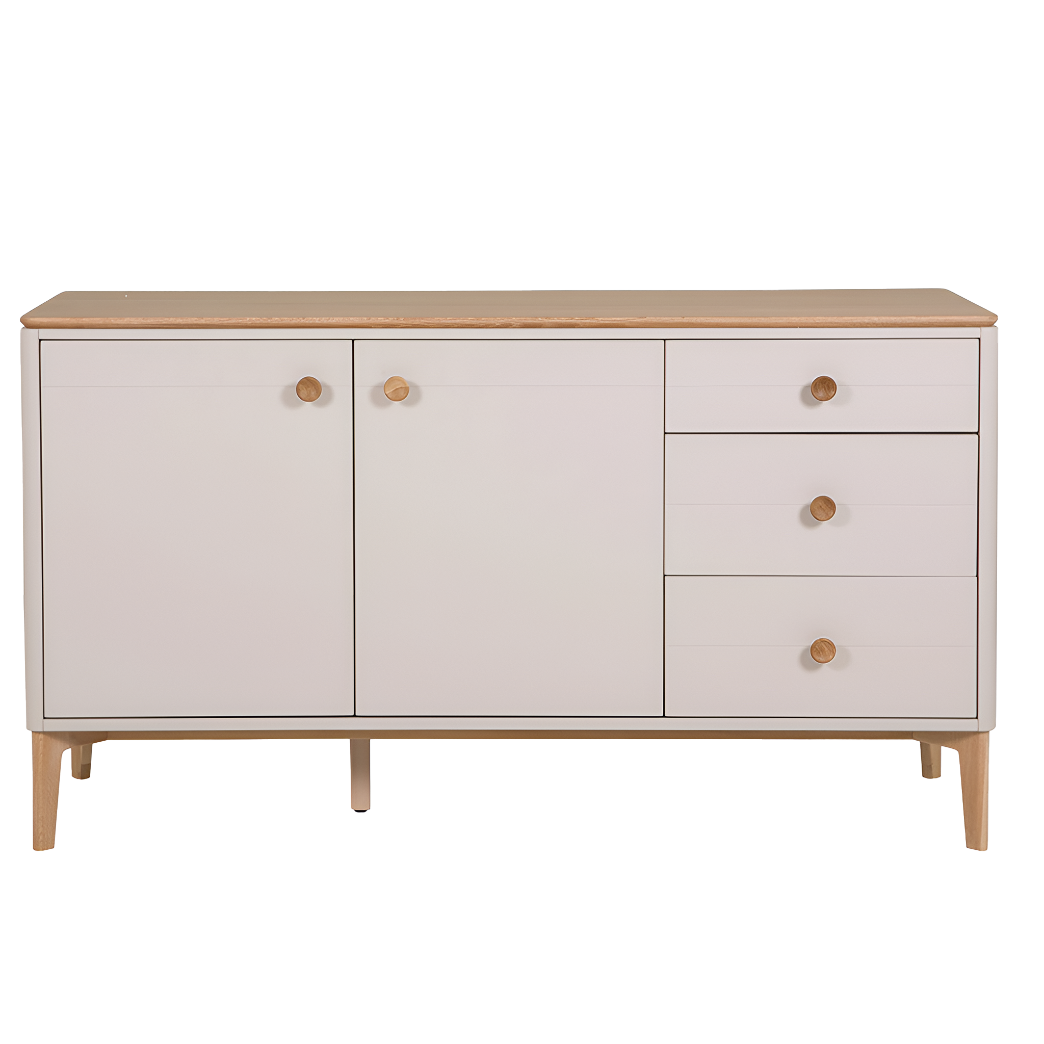 Wycombe Large Sideboard Taupe | Des Kelly